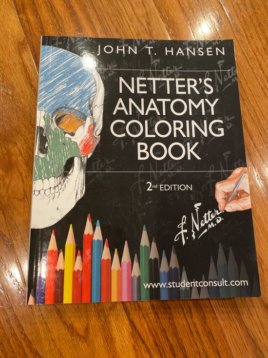 Other | Netters Anatomy Coloring Book 2nd Edition | Poshmark